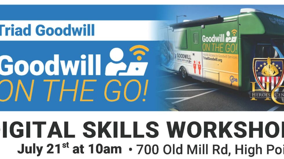 Goodwill on the Go Mobile Unit - High Point Elks Lodge - Triad Goodwill