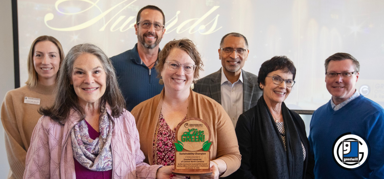 Triad Goodwill Receives 2026 Sustainability Champion Award - Triad Goodwill